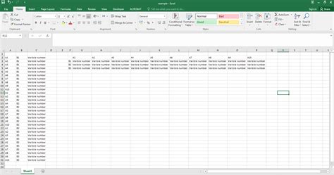 Rearranging Data In A Matrix Rexcel