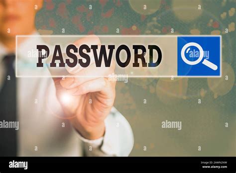 Conceptual Hand Writing Showing Password Concept Meaning Secret Word Phrase Must Used Gain Conceptual Hand Writing Showing Password Concept Meaning Secret Word Phrase Must Used Gain