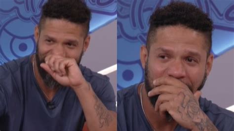 BBB 24 Juninho Se Emociona Ao Receber Recado Especial Da Filha Gata