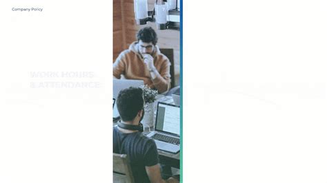 Work Hours And Attendance Slide Employee Onboarding Handbook Presentation