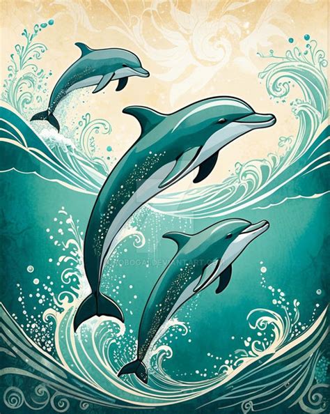 Dolphin Dance By Robogai On Deviantart