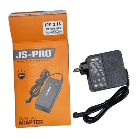 19 V Abs Plastic Js Pro Square Plugin Ac Adapter For Electronic