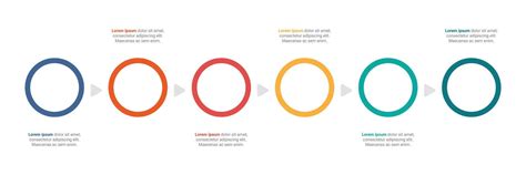 Circular Process Infographic With Steps Vector Art At Vecteezy