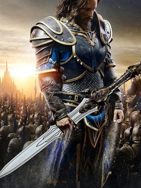 Anduin Lothar Wow 1 1 Great Royal Replica Sword