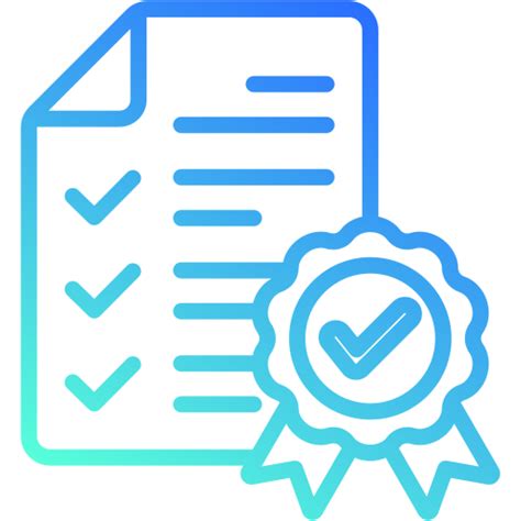 Authenticity Generic Gradient Outline Icon