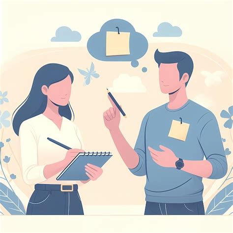 Premium Photo Creative Collaboration Man And Woman Brainstorming