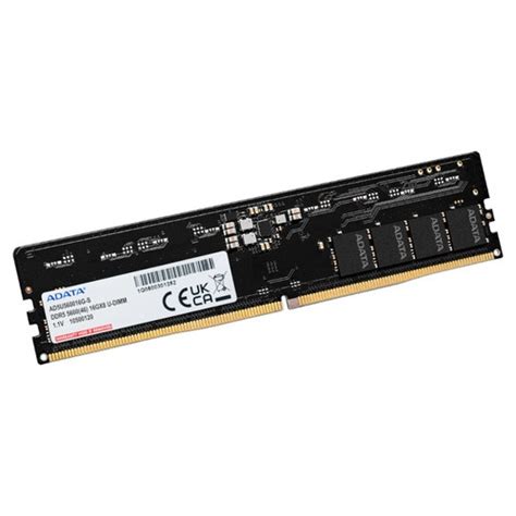 זכרון למחשב נייח Adata Ddr5 U Dimm 16gb 5600mhz אandא מחשבים וסלולר