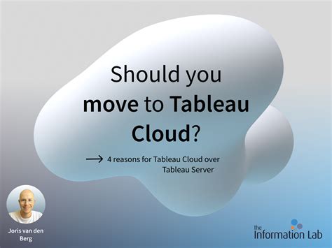 Tableau Cloud 4 Voordelen The Information Lab Nederland