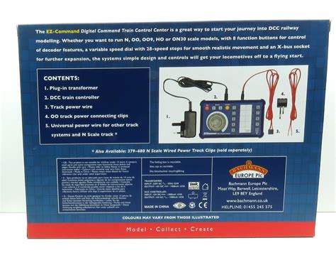 Bachmann 36 501 E Z Command Digital Train Control System Rainbow Railways