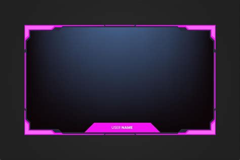 Premium Vector Online Screen Interface And Gaming Border Decoration