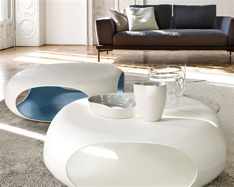 Bonaldo Pebble Plastic Coffee Table Living Room Furniture Ultra Modern