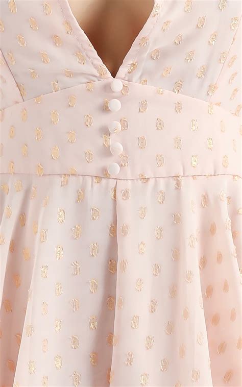 Lets Run Away Playsuit In Blush Showpo Usa
