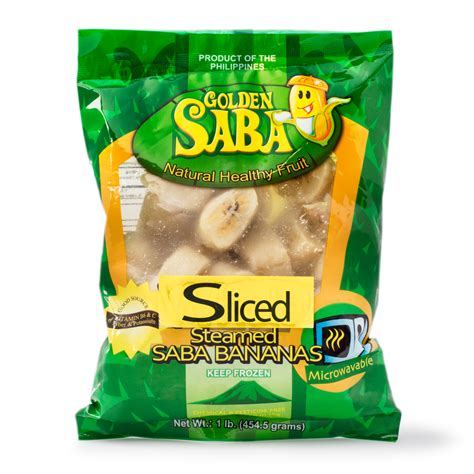 Get Golden Saba Sliced Steamed Saba Bananas Frozen Delivered Weee Asian Market