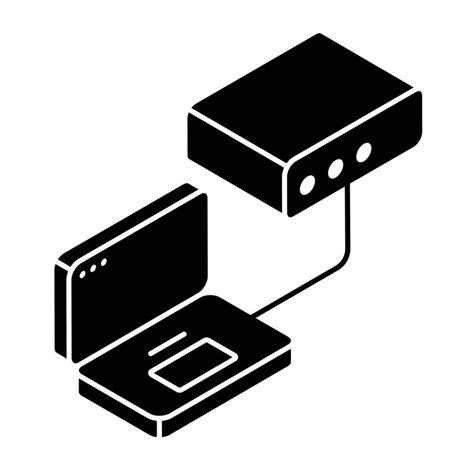 An Icon Design Of Server Hosting Vector Art At Vecteezy
