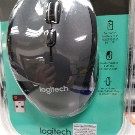 Genuine Logitech M705 Marathon Wireless Mouse Shopee Malaysia