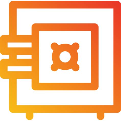 Safety Box Generic Gradient Icon