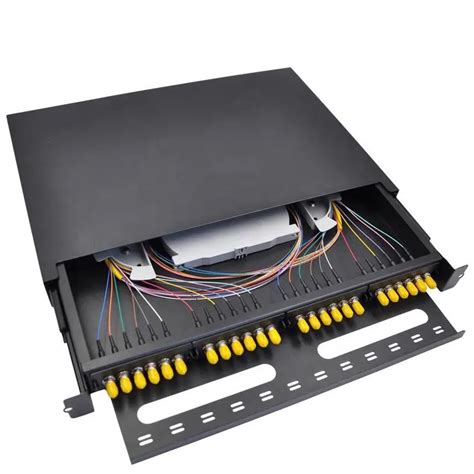 24 Port St Fiber Patch Panel Fibercheap