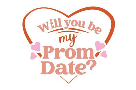Will You Be My Prom Date Svg Cut File By Creative Fabrica Crafts