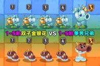 1 5阶双子金银花 VS 1 5阶荸荠兄弟谁才是最强双头王植物大战僵尸 腾讯新闻