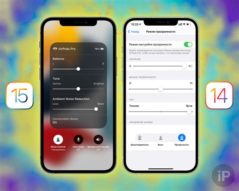 В Ios 15 появится функция улучшения режима Прозрачности в Airpods Она уже есть в Ios 14 вот