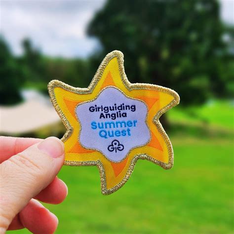 Summer Quest Badge Girlguiding Anglia