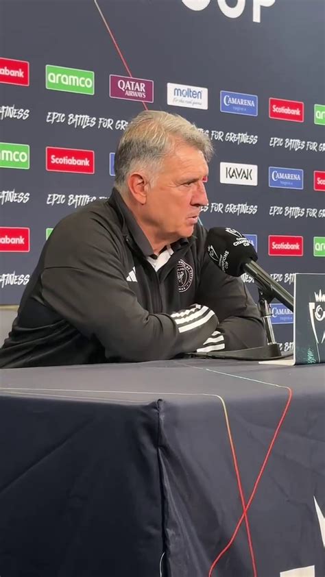 Tata Martino Explicó Por Qué Reemplazó A Messi En La Vuelta Ante