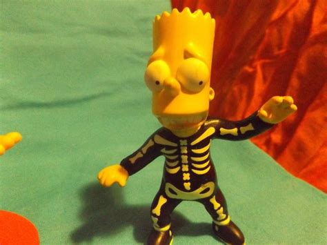 Vintage 1990 Lot 3 Bart Simpson Figures Pvc Toys Tcffc Look 1885871797