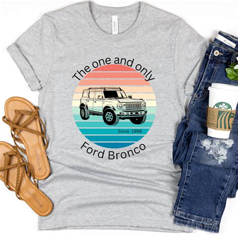 Ford Bronco Shirt Bronco Shirt Ford Shirt Bronco Lover Etsy