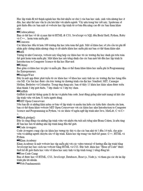 Web Code Pdf