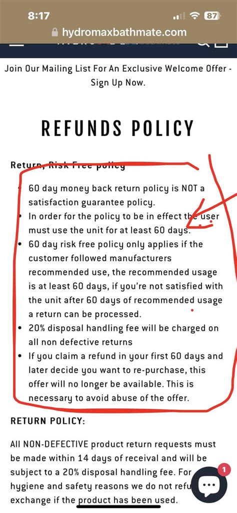 Why Does Thebrefund Policy Dispute The Return Policy Rbathmate