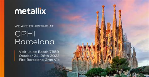Cphi Barcelona 2023 Metallix Refining