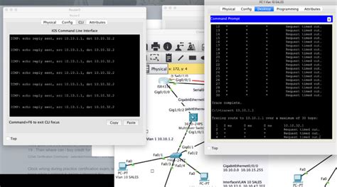 cannot ping router through svi