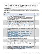 GO16 AC CH01 GRADER 1G HW Instructions Docx Grader Instructions Access 2016 Project GO16 AC