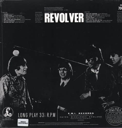 Beatles Revolver 2022 Mix Lp Vinyl Europe Umr 2022 New Stereo Mix By