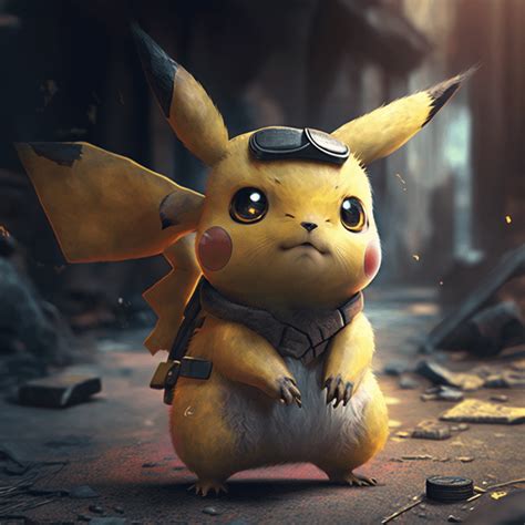 Prompts Pikachu Cinematic Digital Art Made With Picso App R Aiart Hq