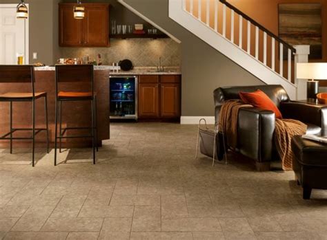 20 Gorgeous Basement Flooring Ideas