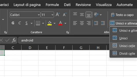 Come Unire Due Celle Excel E Come Dividerle Smartworld