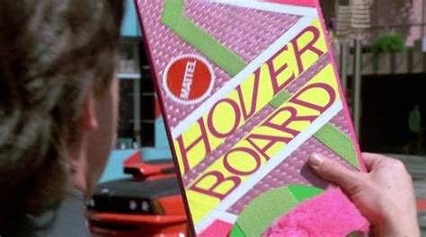 L Hoverboard Mattel Modèle de Marty McFly Michael J Fox dans