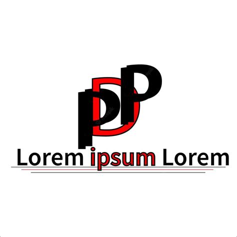 Premium Vector Pdp Logo Design Templates
