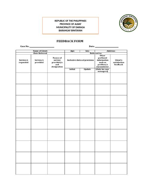 Vawc Referral Form Pdf
