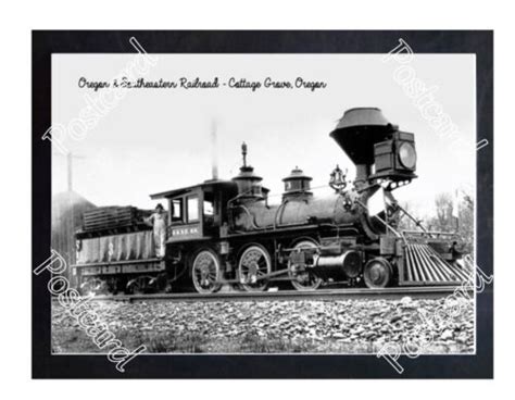 Historic Oregon And Southeastern Railroad Cottage Grove Oregon Train