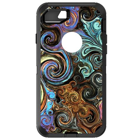 Custom Otterbox Defender Case For Apple Iphone Or Samsung Galaxy Personalized Gold Brown