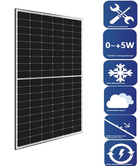 Balkonkraftwerk 810 W 800 W Photovoltaik Solaranlage Steckerfertig