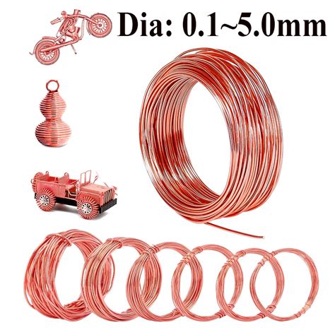 Mm Mm Red Copper Wire Copper Coil Conductive Copper Wire Superfine Copper Wire