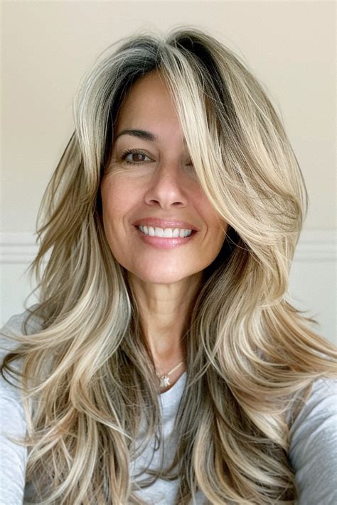 54 Trendy Long Hairstyles For Women Over 40 To Copy In 2024