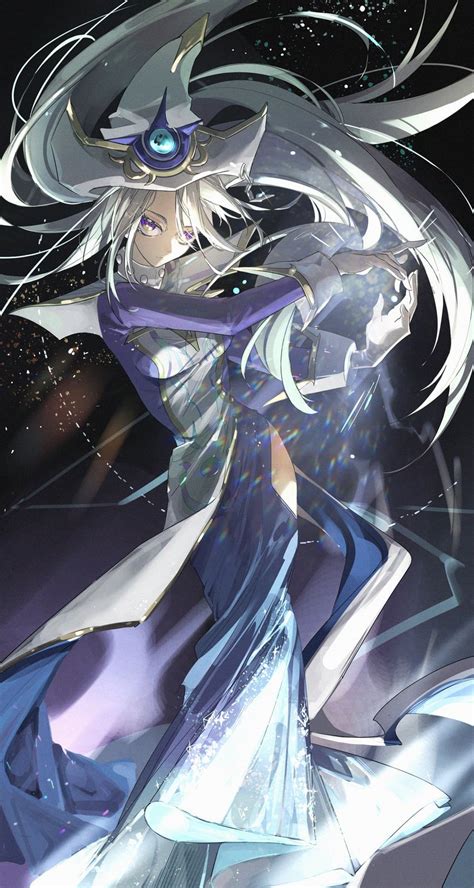 Silent Magician Yu Gi Oh Drawn By Yuthie Danbooru