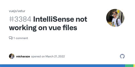 Intellisense Not Working On Vue Files Issue Vuejs Vetur Github