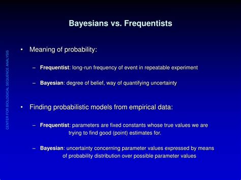 Ppt Bayesian Inference Anders Gorm Pedersen Molecular Evolution Group Powerpoint Presentation