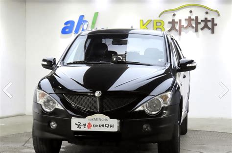 쌍용 액티언 스포츠 5인승 디젤 Ax5 2wd 패션 헬로마켓