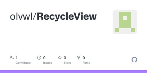 Github Olvwl Recycleview